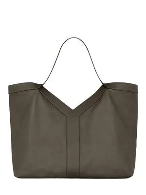 Saint Laurent SAINT LAURENT Oversize Leather Tote Bag Multicolor