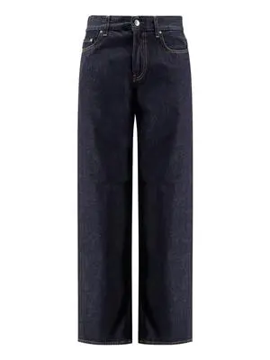 TOTEME Low Straight Denim Jeans - Multicolor