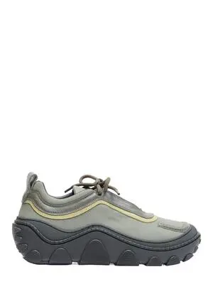 KIKO KOSTADINOV Tonkin Canvas Sneakers With Leather Panels - Black