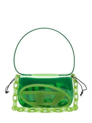 DIESEL® 1dr Shoulder Bag With Oval D Logo - Green