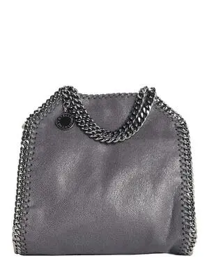 Stella McCartney Falabella Tiny Tote Shaggy Deer Bag - Gray