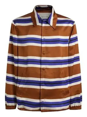 Dries Van Noten DRIES VAN NOTEN Striped Viscose Jacket Multicolor