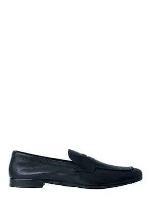 Prada Leather Loafers - Black