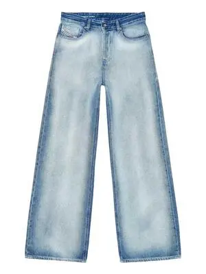 DIESEL® D-sire Wide-leg Jeans - Blue