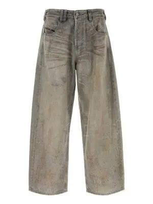 DIESEL® Grey Wash Denim Jeans - Gray