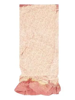 DIESEL® Floral Print Ruffled Cotton Skirt - Multicolor