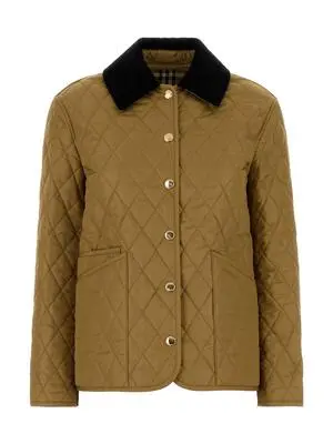 Burberry Quilted Jacket - Brown