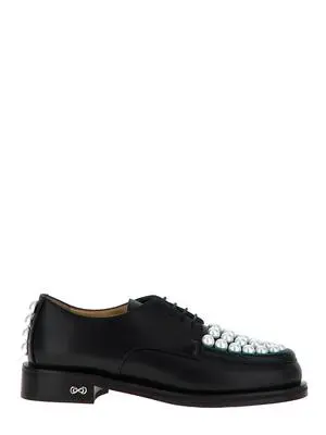 MACH &AMP; MACH Mach & Mach 'sirene' Embellished Lace-up Shoes - Multicolor