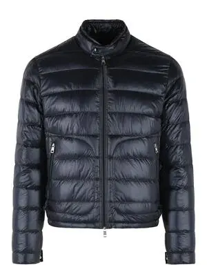 Moncler MONCLER Acorus Polyamide Short Down Jacket Blue