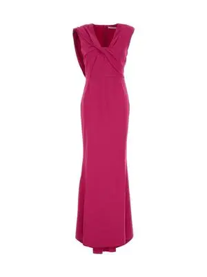 Givenchy Stretch Crepe Gown - Pink