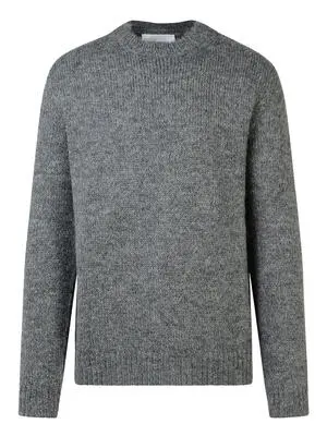 JIL SANDER Alpaca Blend Sweater - Gray
