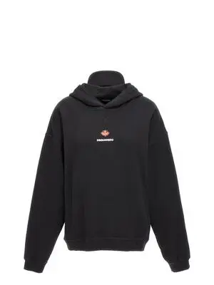 DSQUARED2 DSQUARED2 "Herca" Cotton Hoodie With Printed Logo