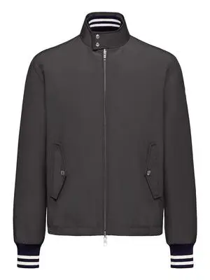 Moncler Prieure Reversible Padded Bomber Jacket - Gray