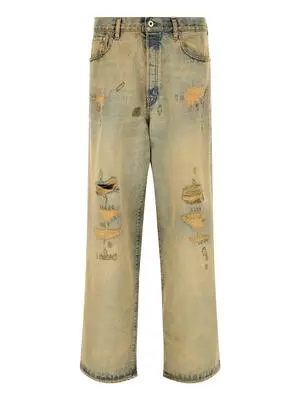 Kenzo Kuroki Denim Jeans - Yellow
