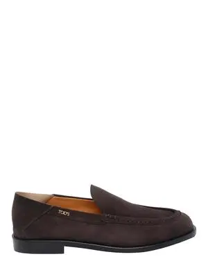 TOD'S Suede Sabot - Brown