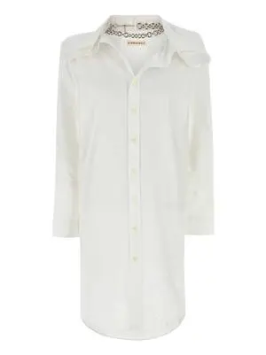 Y/project Shirt Dress - White