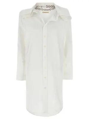 Y/project Shirt Dress - White
