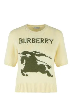 BURBERRY Burberry Skylar EKD Wool And Cashmere Sweater