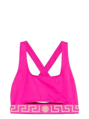 Versace Logo Bikini Top - Multicolor