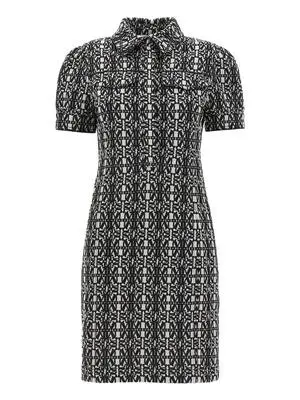 MAX MARA Max Mara Cesy Jacquard Logo Dress