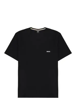 BOSS T-shirt With Logo - Black