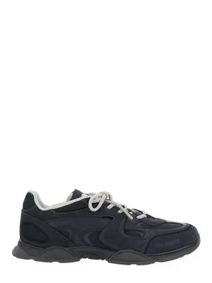 Axel Arigato Leather And Tech Fabric Low Top Sneakers - Multicolor