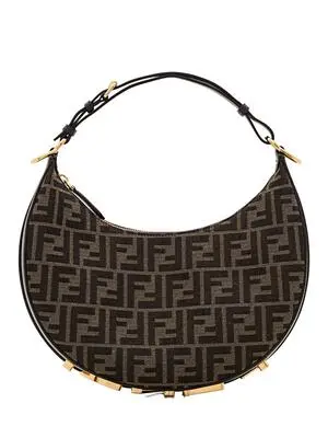 Fendi Small Jacquard Ff Shoulder Bag - Multicolor