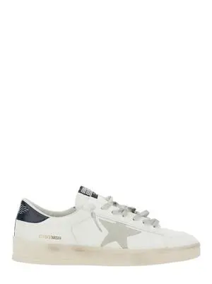 GOLDEN GOOSE GOLDEN GOOSE Leather Sneakers With Star Detail Multicolor