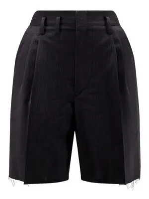 MAISON MARGIELA MAISON MARGIELA Striped Virgin Wool Shorts Multicolor