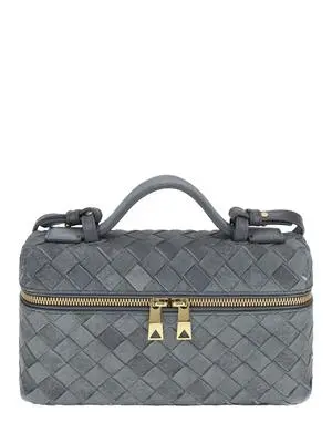 Bottega Veneta Bang Bang Vanity Case Shoulder Bag - Gray