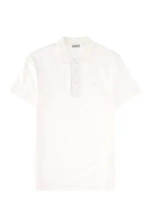 Burberry Polo With Logo - White