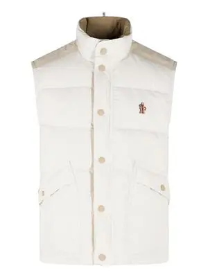 Moncler Padded Polyester Vest - White