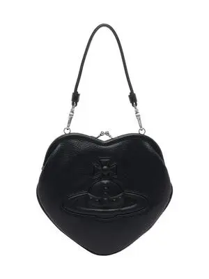 VIVIENNE WESTWOOD Belle Heart Frame Purse Bag - Black