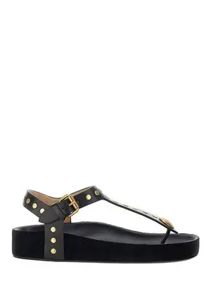 Isabel Marant Étoile ISABEL MARANT Leather Sandals With Stud Details Multicolor