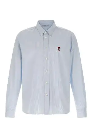AMI Paris De Coeur' Shirt - Blue