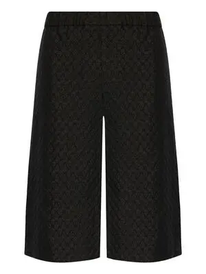 Alexander McQueen Alexander McQueen Skull Print Bermuda Shorts Multicolor