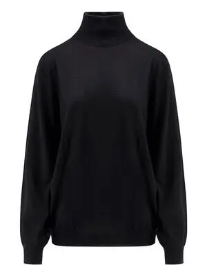 Brunello Cucinelli BRUNELLO CUCINELLI Cashmere Silk Turtleneck Multicolor