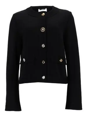 Moschino Cardigan With Buttons - Black