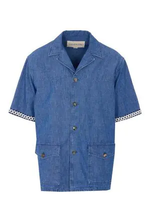 Valentino Garavani Denim Shirt - Blue