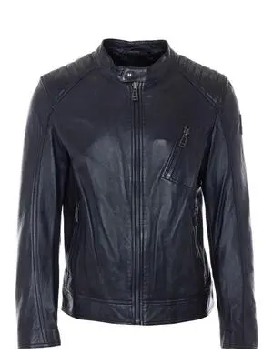 Belstaff Racer Leather Jacket - Black