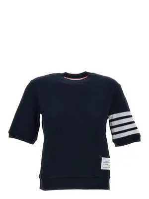 Thom Browne 4-bar" Pique T-shirt - Multicolor