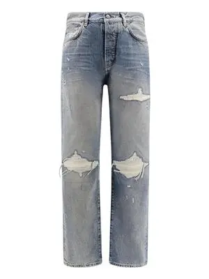 Amiri Distressed Effect Jeans - Multicolor