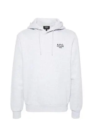 A.p.c. A.P.C. Hooded Sweatshirt Gray
