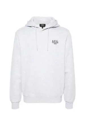 A.p.c. A.P.C. Hooded Sweatshirt Gray