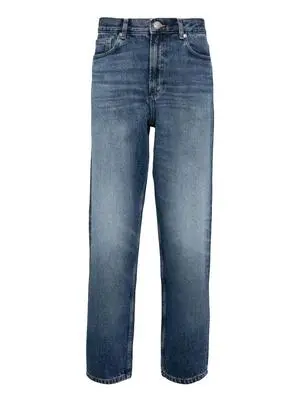 A.p.c. Indigo Cotton Washed Denim Straight Leg Jeans - Blue