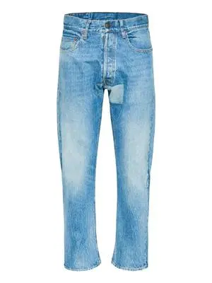 MAISON MARGIELA Cotton Jeans - Blue