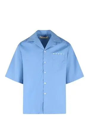 Marni Light Cotton Shirt - Blue