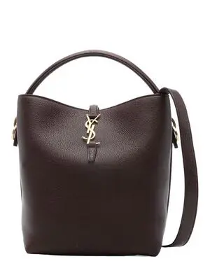 Saint Laurent Le 37 Medium Leather Bucket Bag - Multicolor