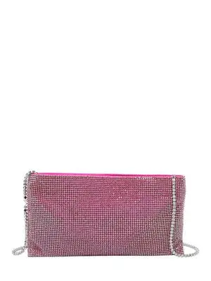 Benedetta Bruzziches Benedetta Bruzziches "Your Best Friend La Petite Pochette" Crystal Embellished Clutch Multicolor