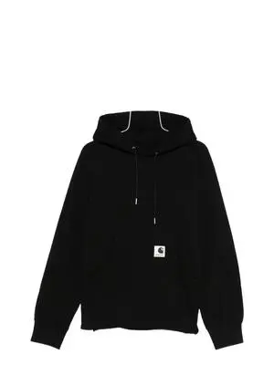 SACAI X CARHARTT WIP Logo Cotton Hoodie - Multicolor